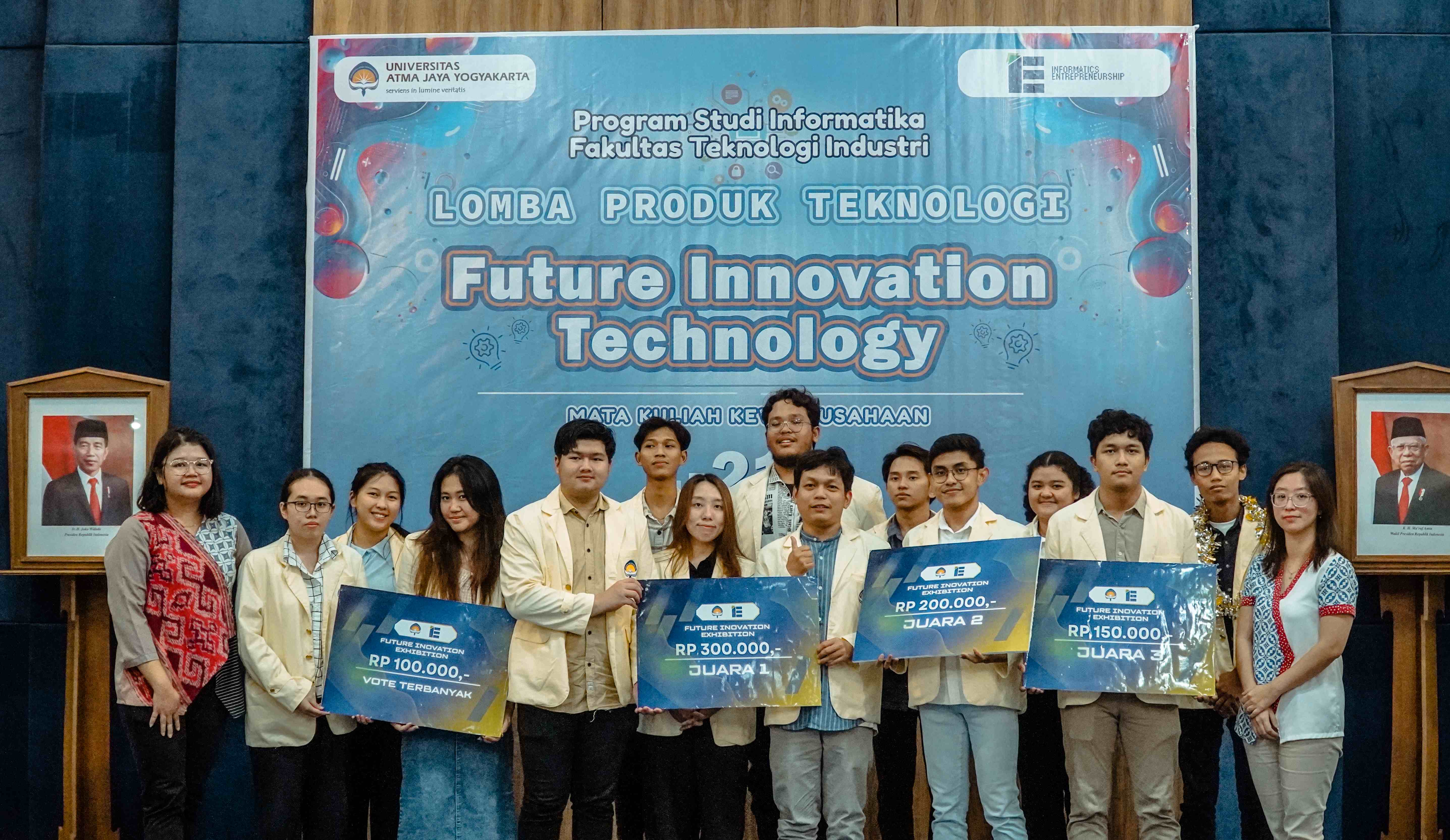 PROGRAM STUDI INFORMATIKA UAJY GELAR LOMBA PRODUK TEKNOLOGI GUNA DUKUNG ...