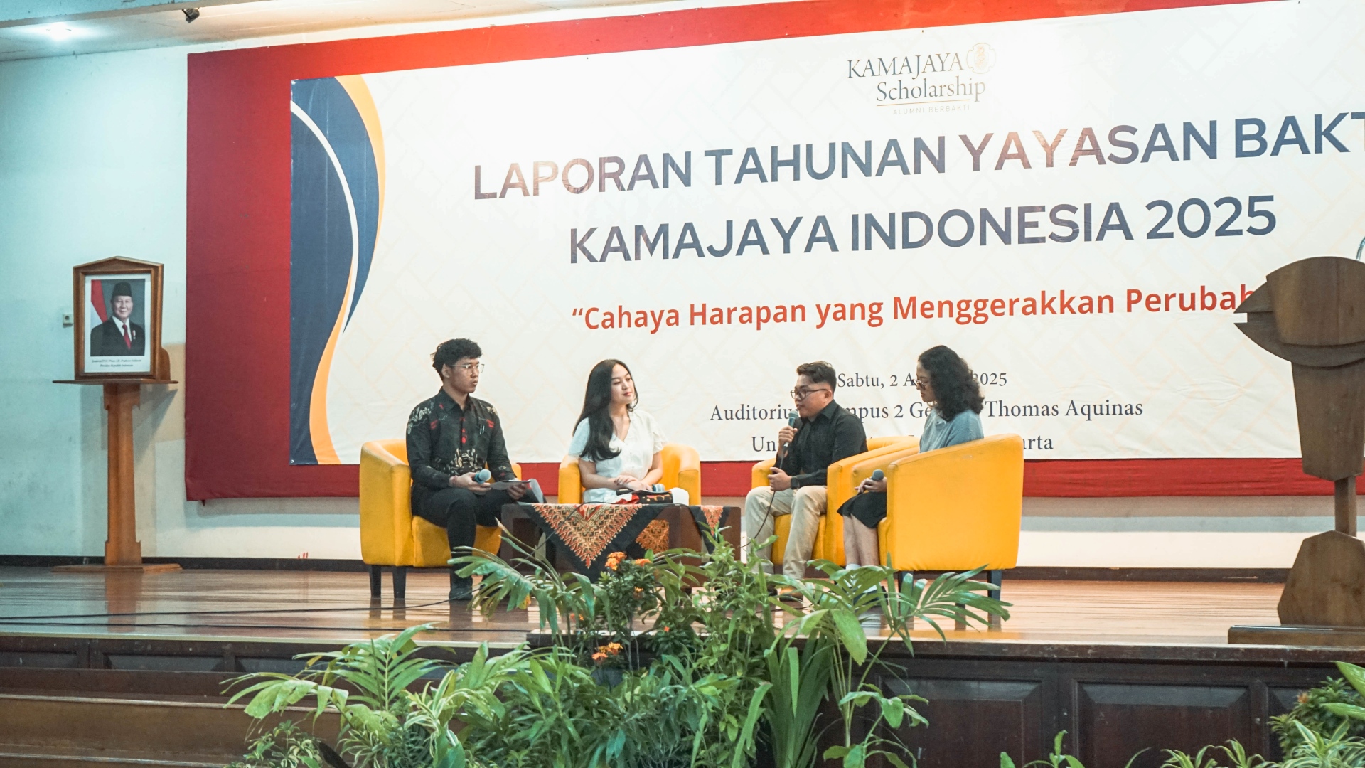 KAMAJAYA Scholarship Rayakan HUT ke-8, Terus Nyalakan Harapan bagi ...