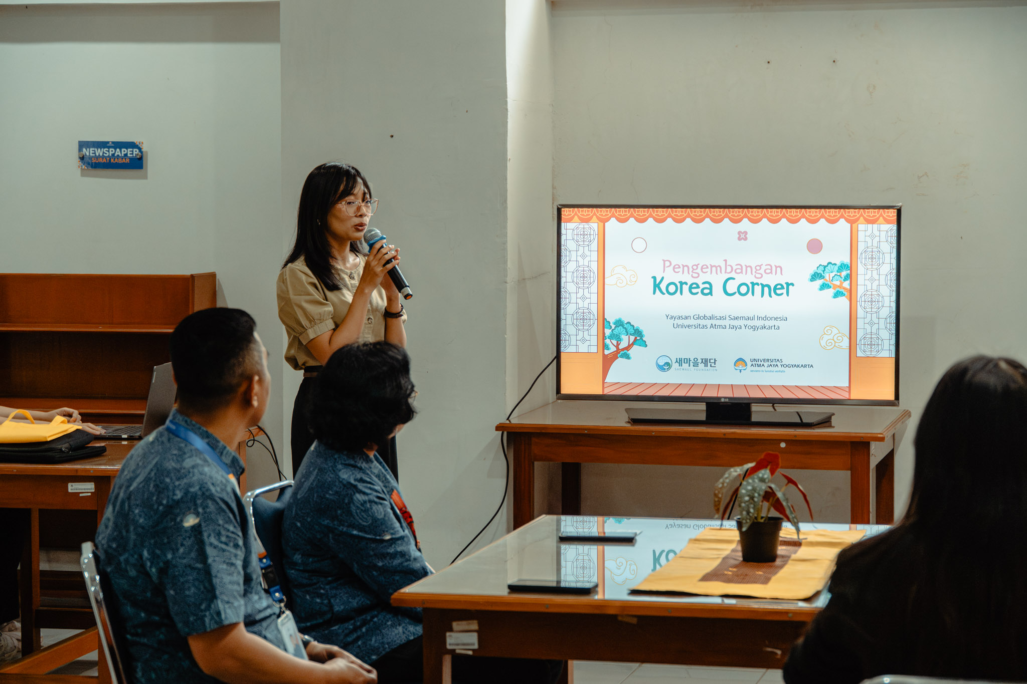 KOLABORASI UAJY DAN SAEMAUL FOUNDATION HADIRKAN KOREA CORNER DI ...